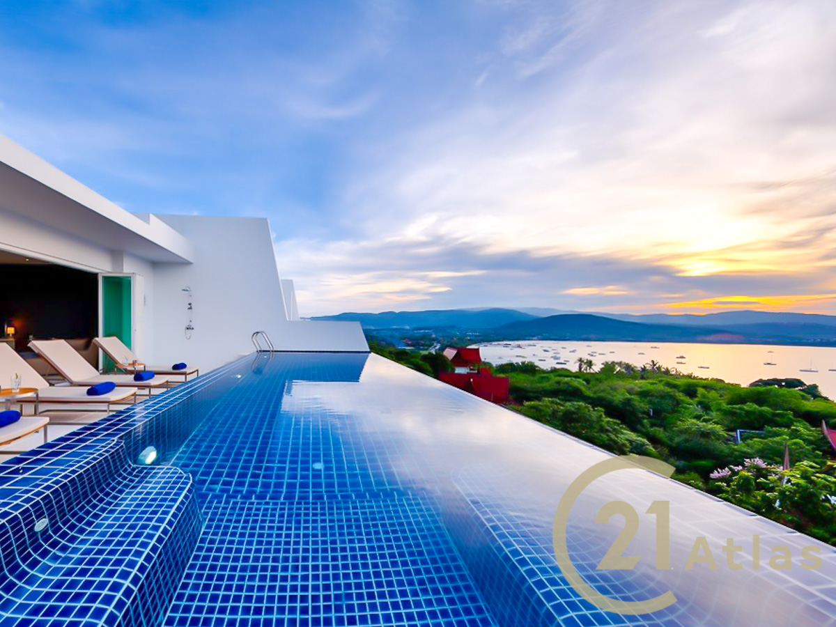 Century 21 Atlas - Splendid 3 Bedrooms sea view Pool Villa