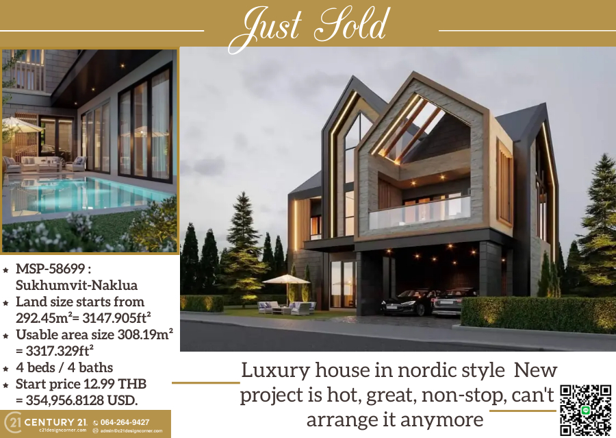 Century 21 Thailand Property - #Luxury house in nordic style New ...