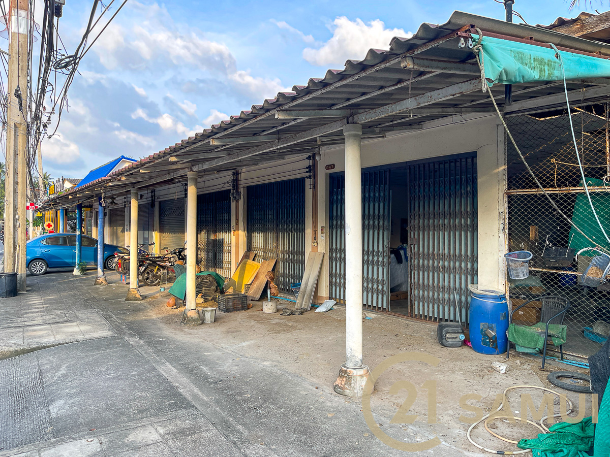 Century 21 Thailand Property - Shophouse Block with Combined Units for Sale